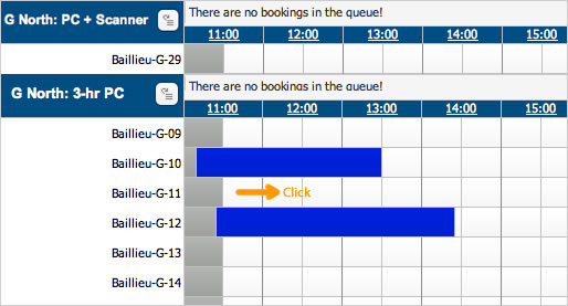 Library Room and Computer Booking Systems